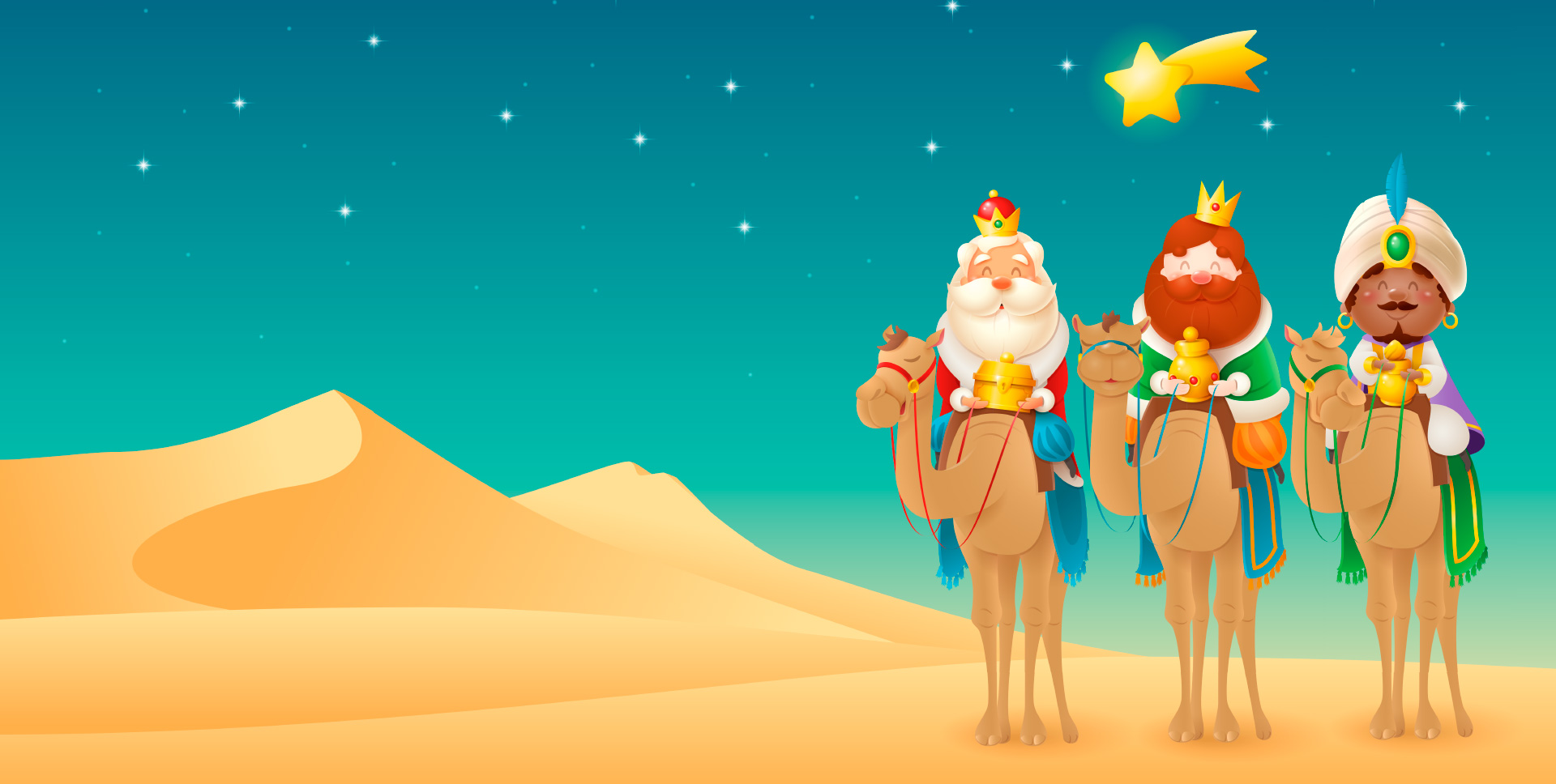¡LOS REYES MAGOS LLEGARON YA!